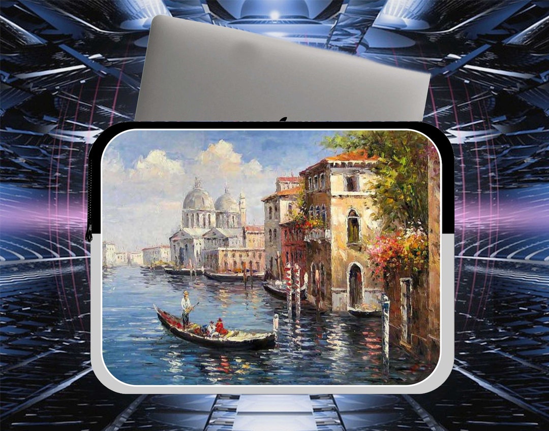 Venice Canal Laptop Tablet Computer Bag 4 Sizes Zipper Closure - Etsy