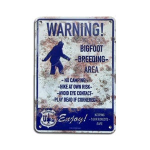 Breeding Area Warning Sign - Etsy