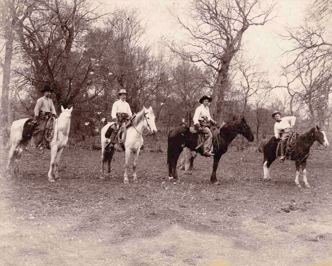 Cattle Drovers Old West Cowboys 8 X10 Photo - Etsy