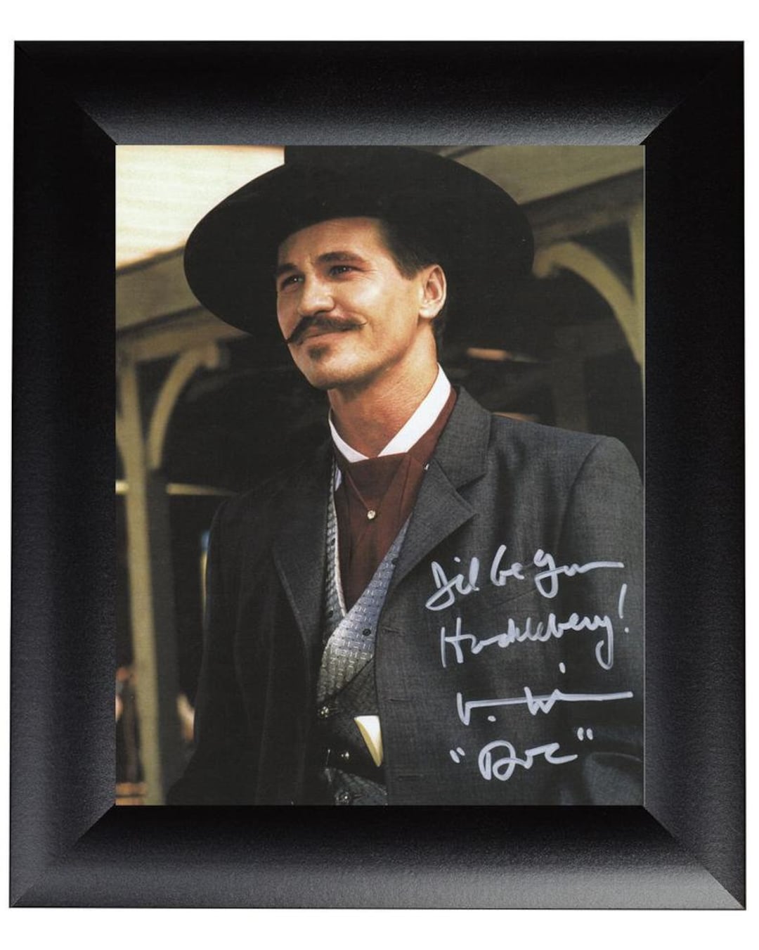 8 X 10 Framed Print Tombstone Doc Holliday All Wood Frame - Etsy