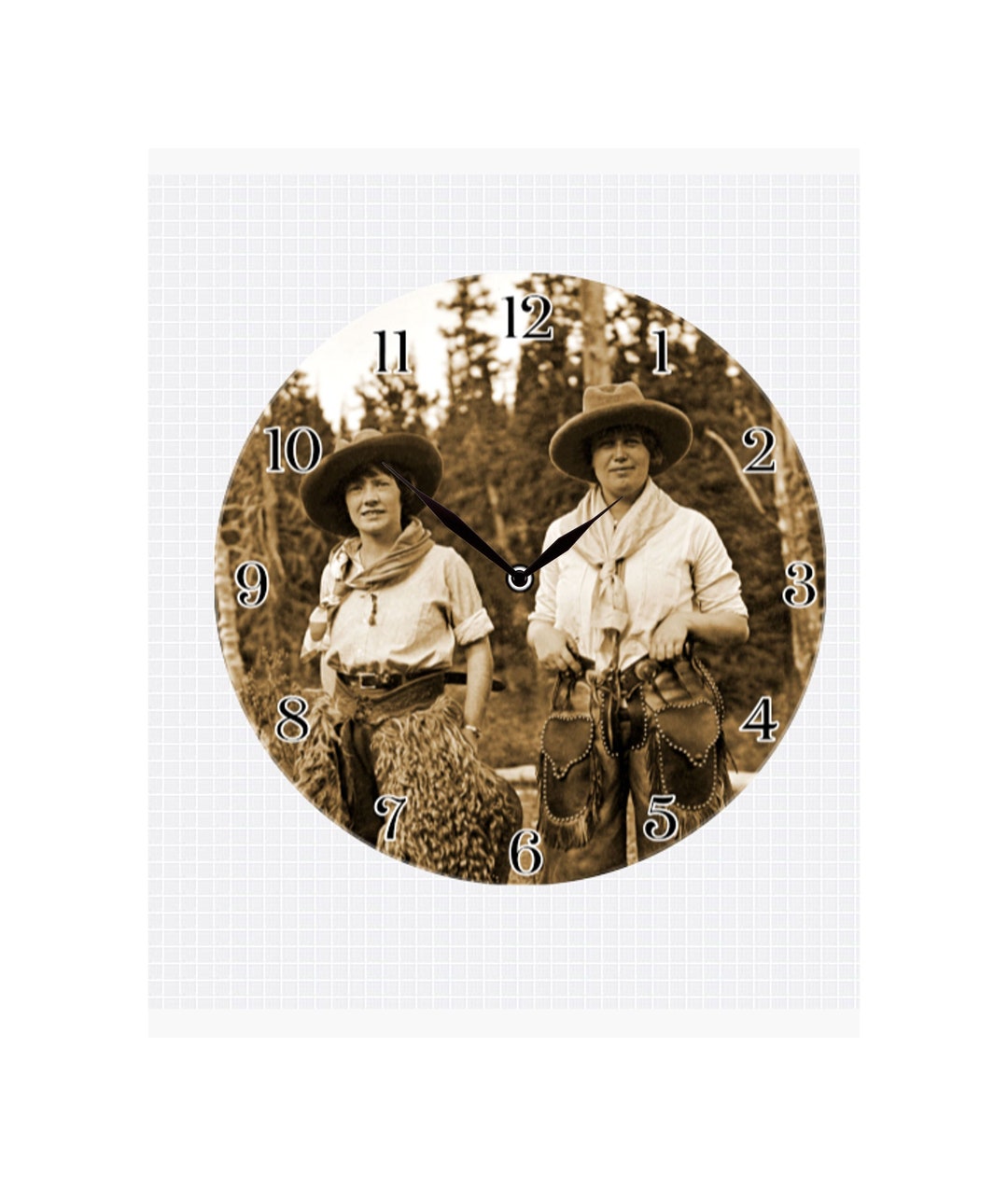 Rodeo Cowgirls 1930s Era Photos Wall Clock 16 Vintge Art - Etsy
