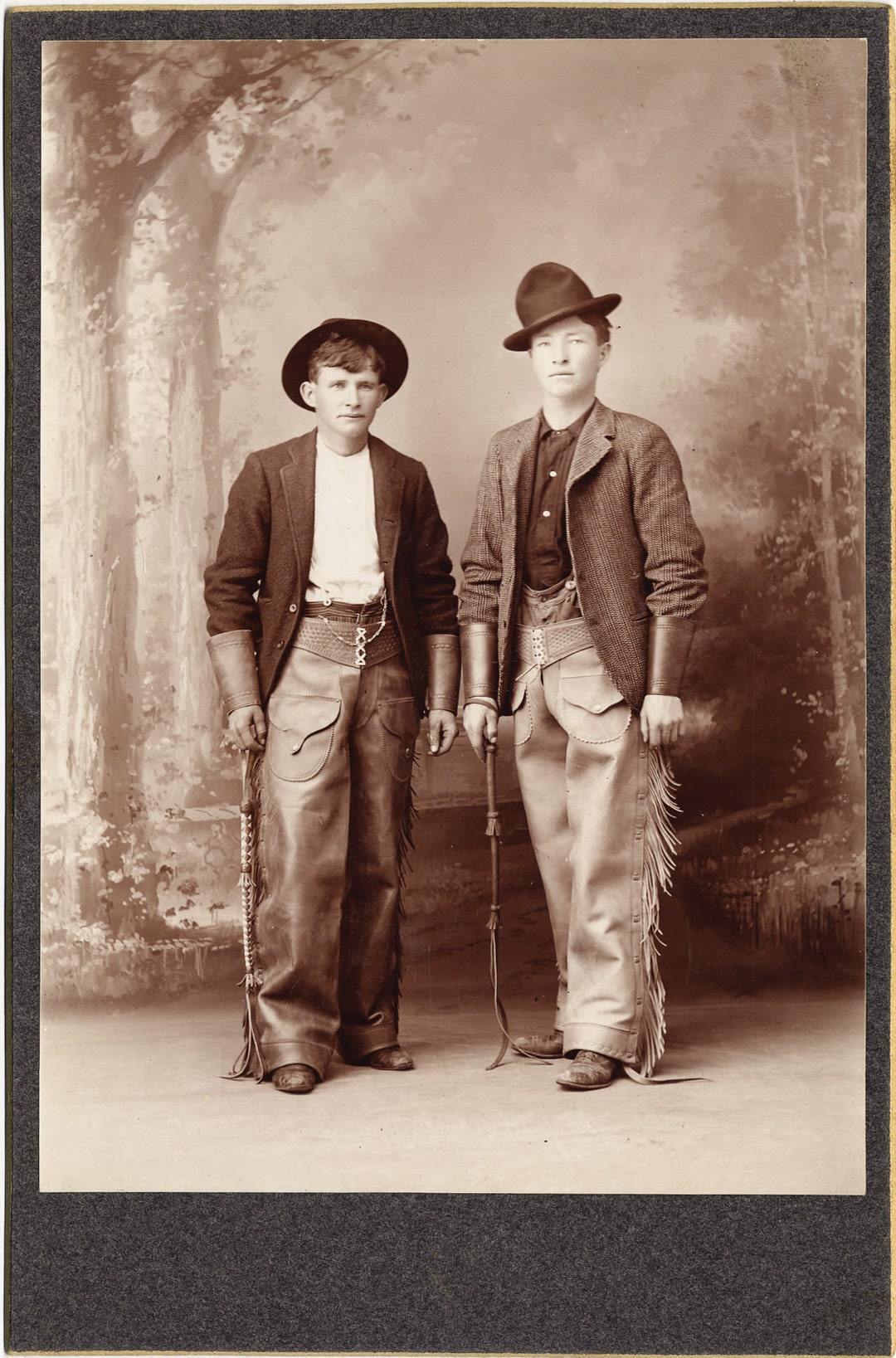 Cowboys in Chaps Old West Photo 8 X10 Photo - Etsy