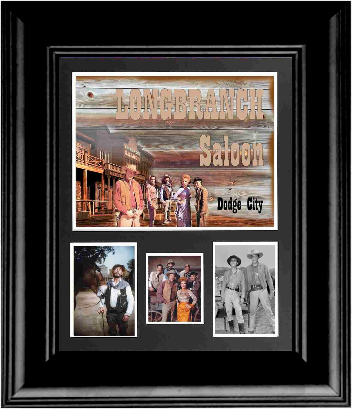 16 X 20 Framed Print Gunsmoke and the Long Branch Saloon Photo - Etsy