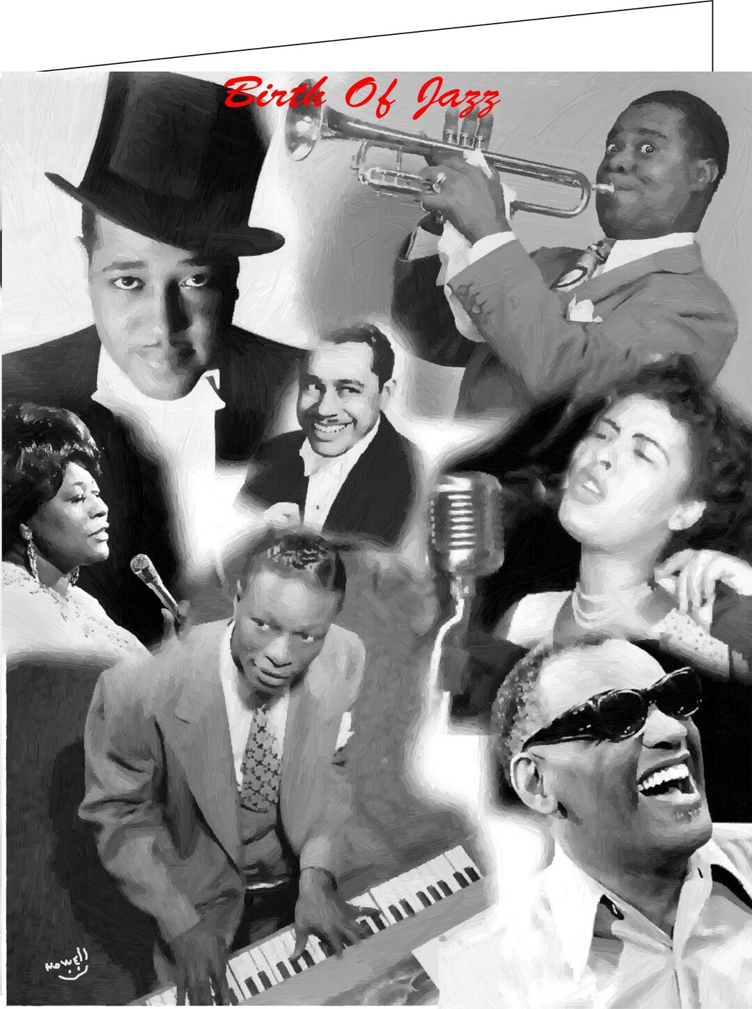 12 Greeting Cards African American the Birth of Jazz That Change Music ...