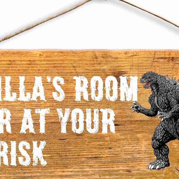 Godzilla Neon Sign - Etsy