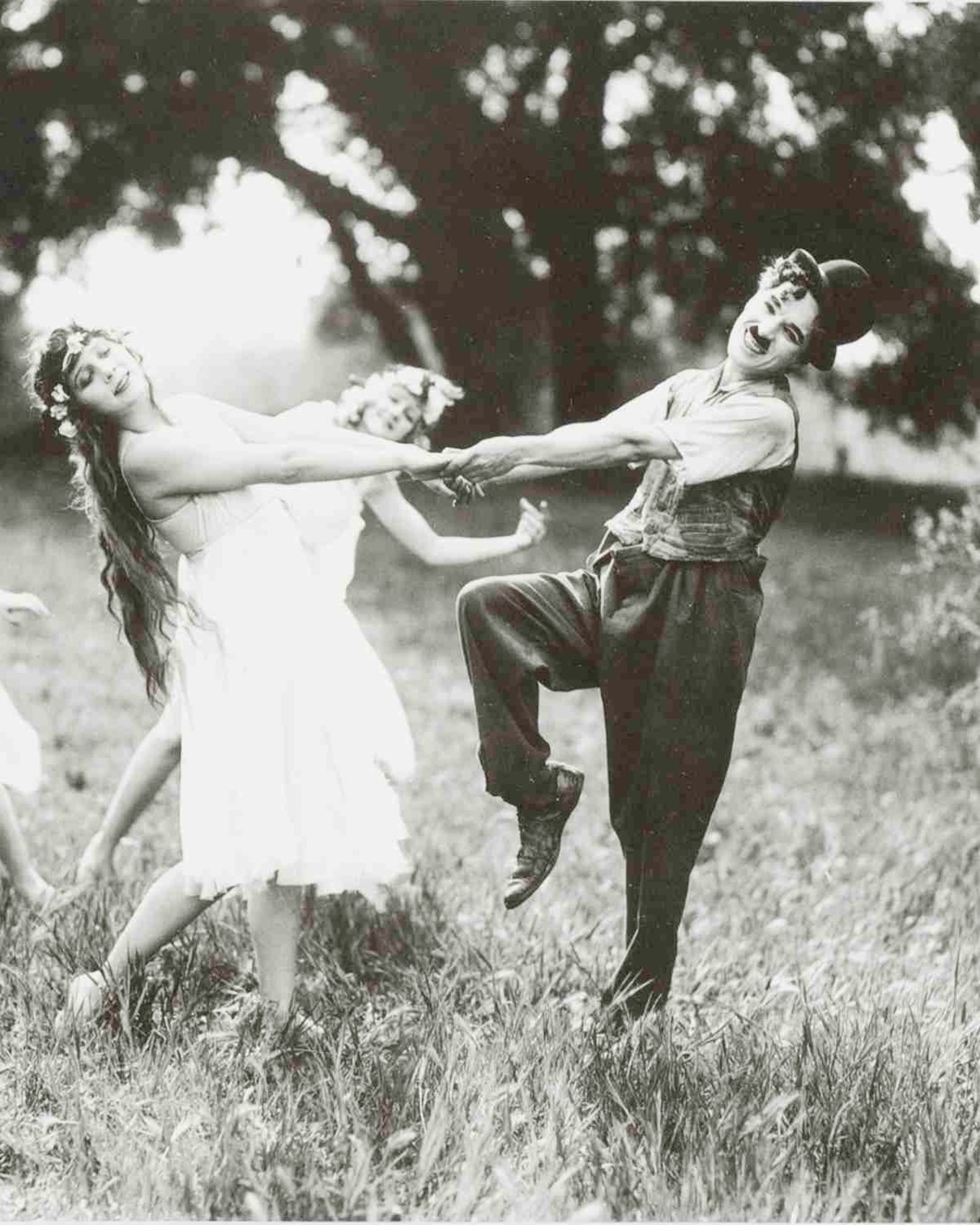 Charlie Chaplin Behind the Scene Dancing 1926 8 X10 Photo - Etsy