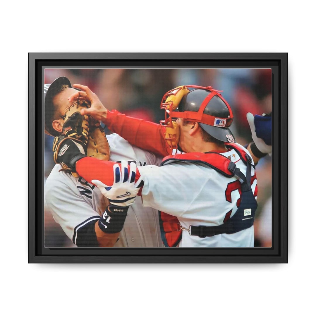 JASON VERITEK Vs. Alex Rodriguez -photo Boston Red Sox Vs. New York ...