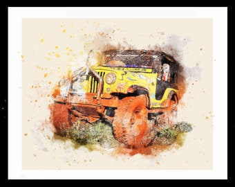 Off Road Poster | Etsy