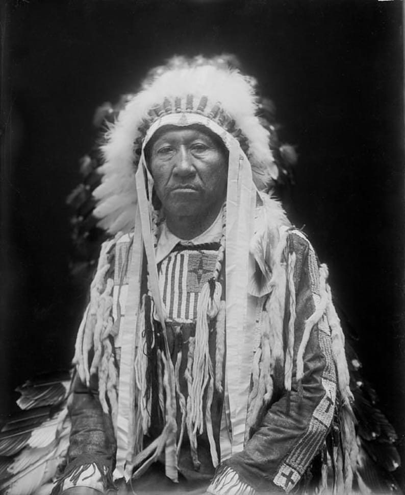 Cheyenne American Indians Chief 1904 8 X10 Photo - Etsy