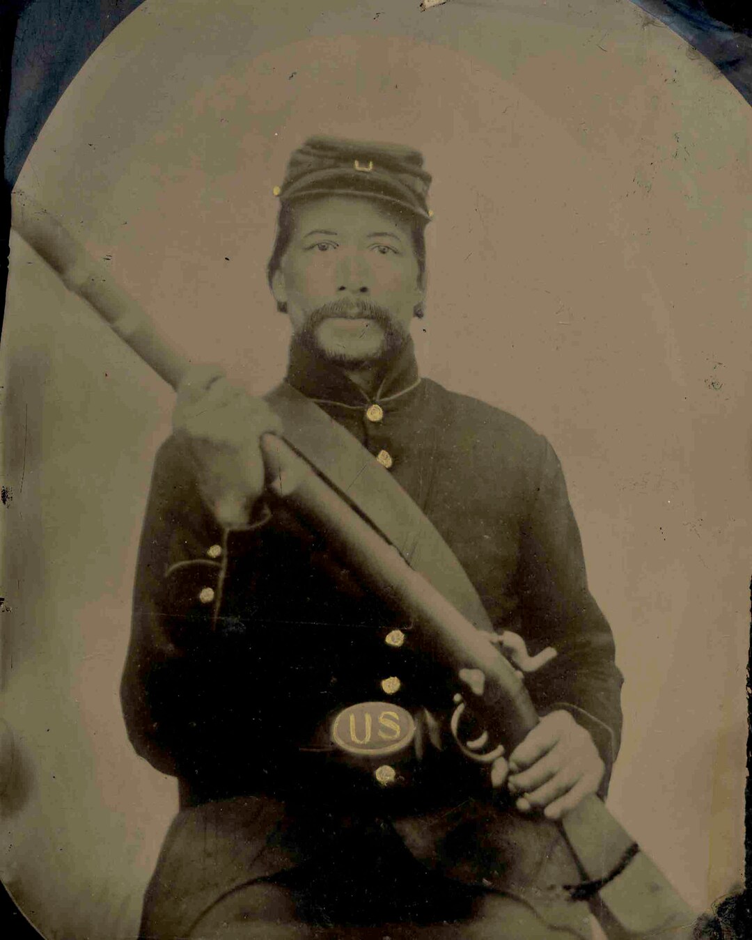 Histoical Photo Art African-american Soldier 1964 Civil War 8 X10 Photo ...