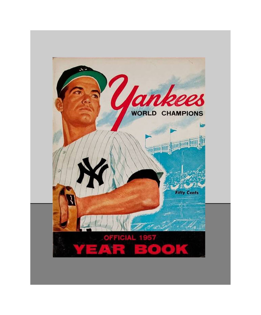 16 X 20 Print 1957 Yankee Yearbook Print Baseball and - Etsy