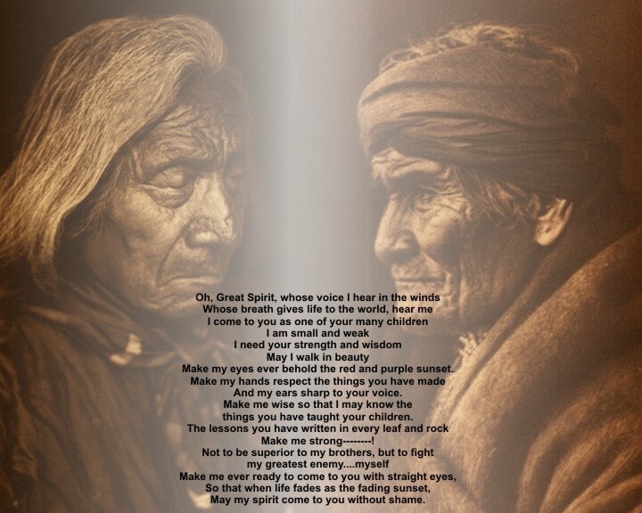 Native American Indian Geronimo and Red Cloud the Spirit - Etsy