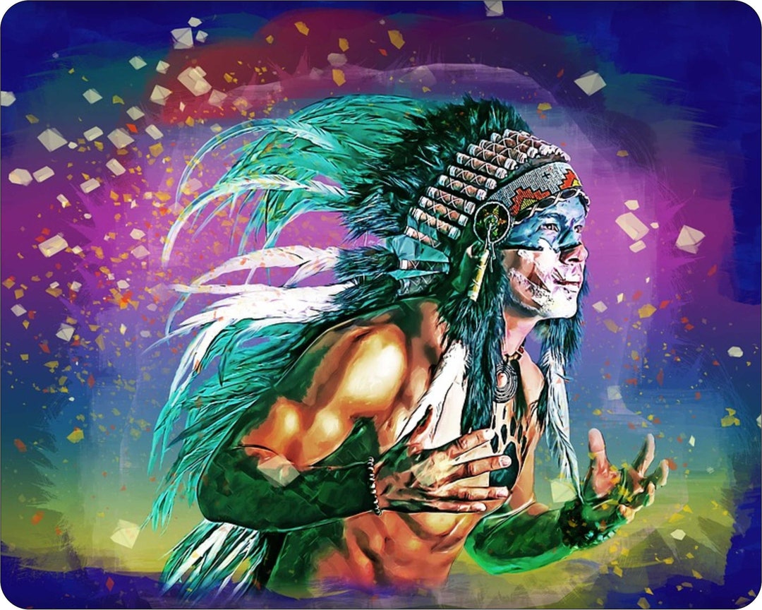 Native American Indian Art AI Drawing Great Dertail and Colors Mouse ...