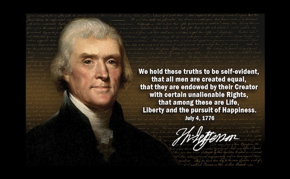 Thomas Jefferson Famous Quotes Declaration Of Independence