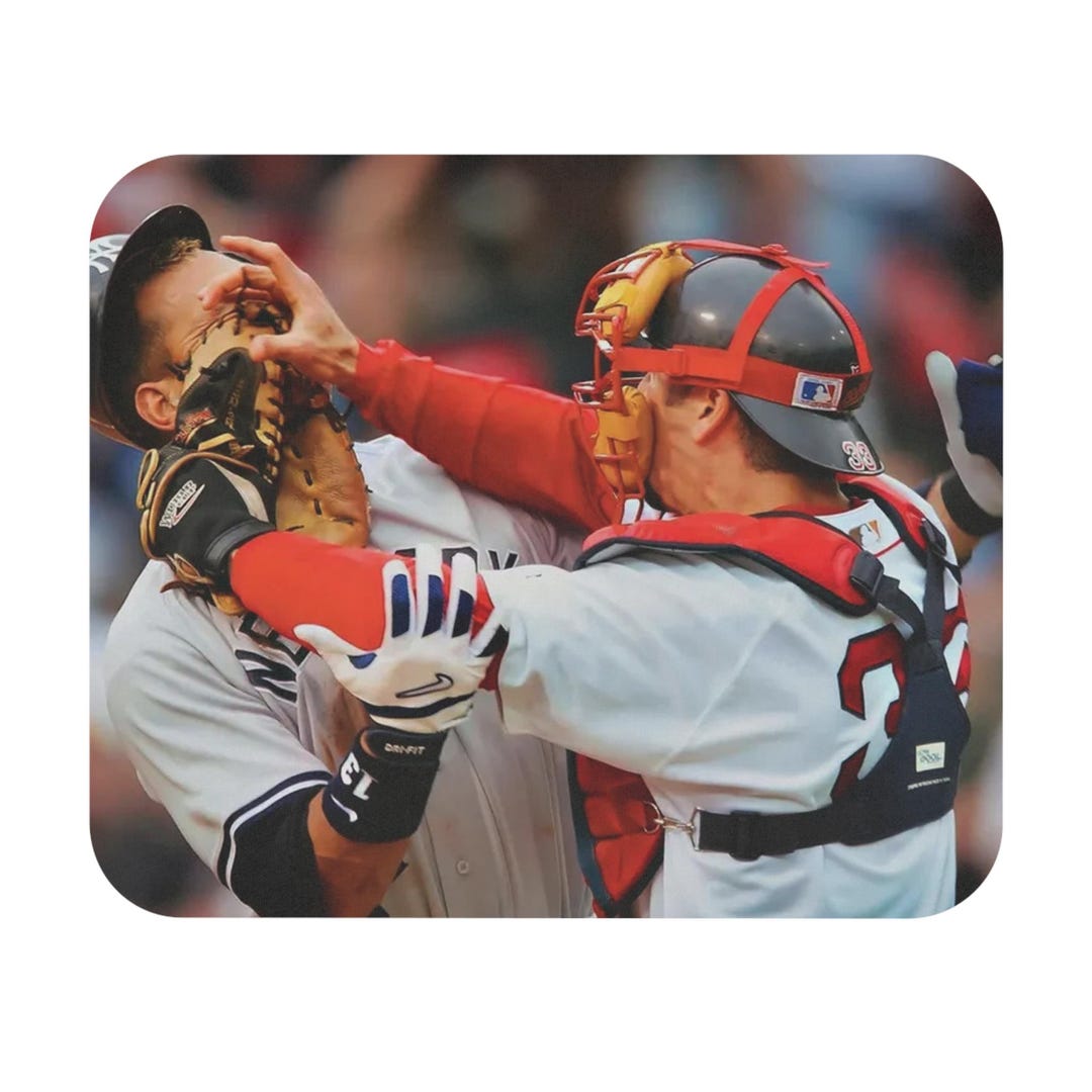 JASON VERITEK Vs. Alex Rodriguez -photo Boston Red Sox Vs. New York ...