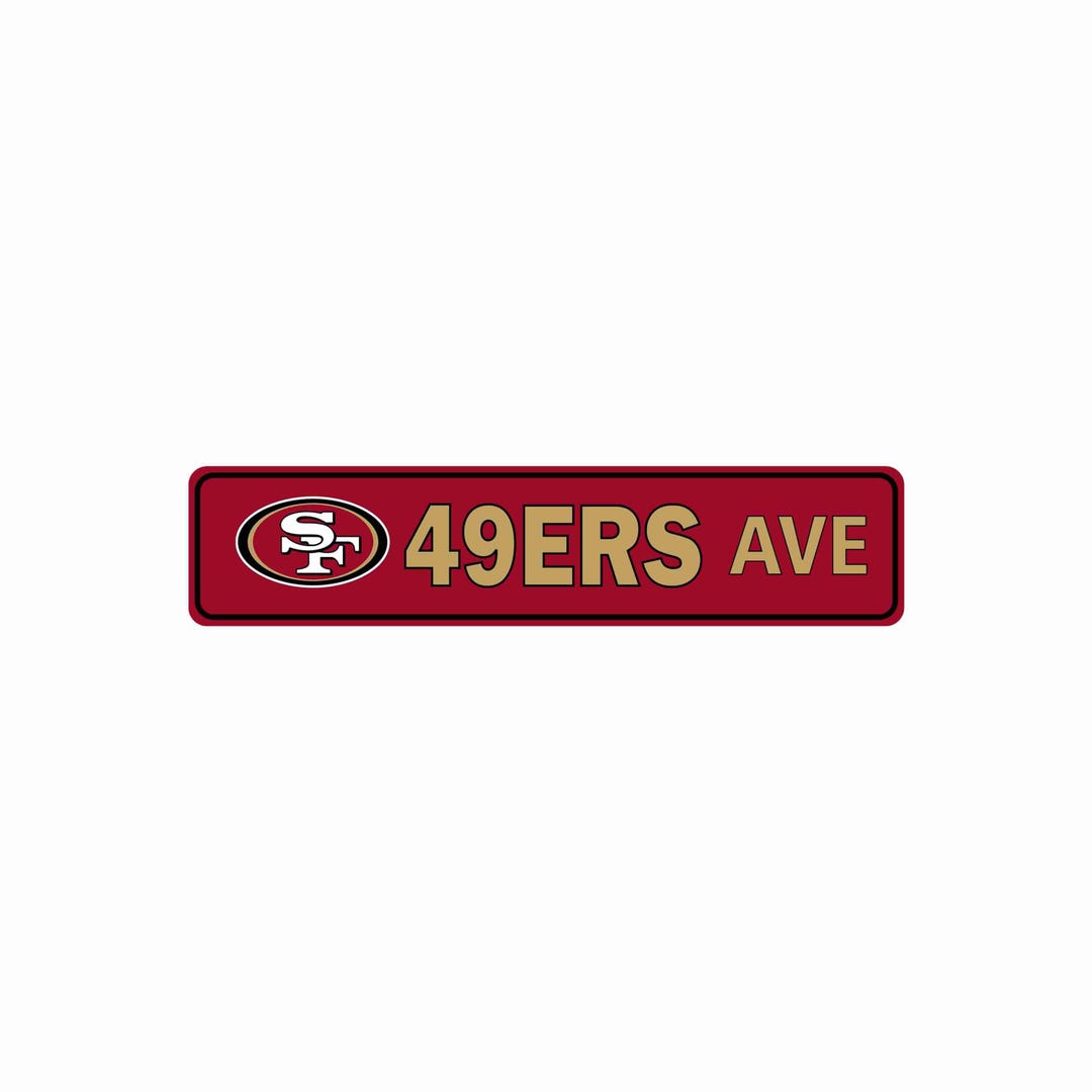 49ers 4 X 18 Inches Tin Sign Inches All Metal Signs Art Slogans Quotes ...