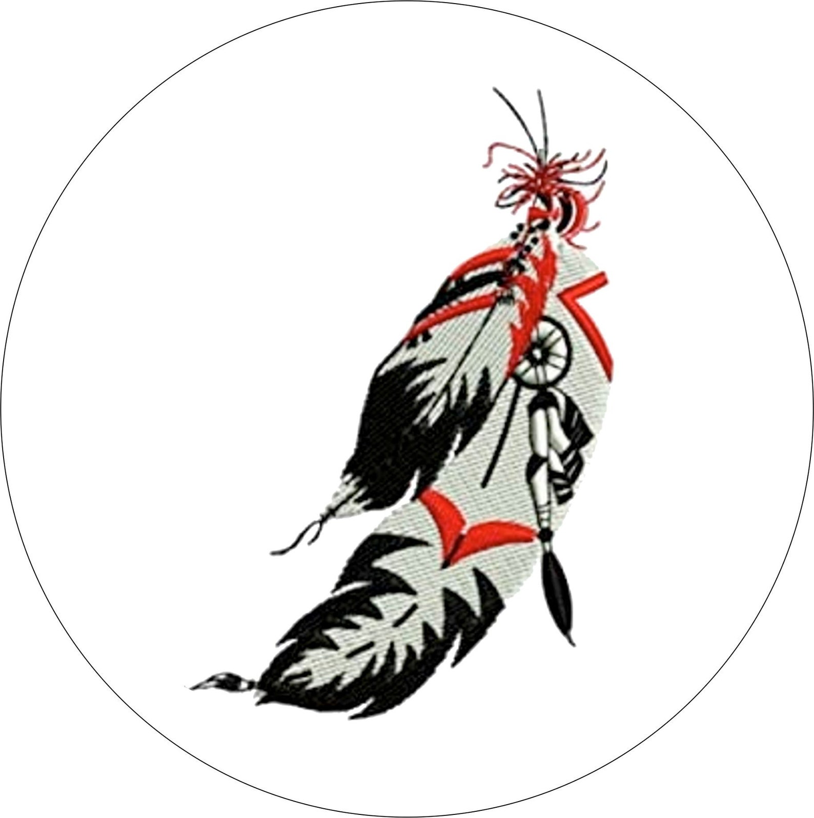 Native Indian Feather Art Design Christmas and Holiday - Etsy