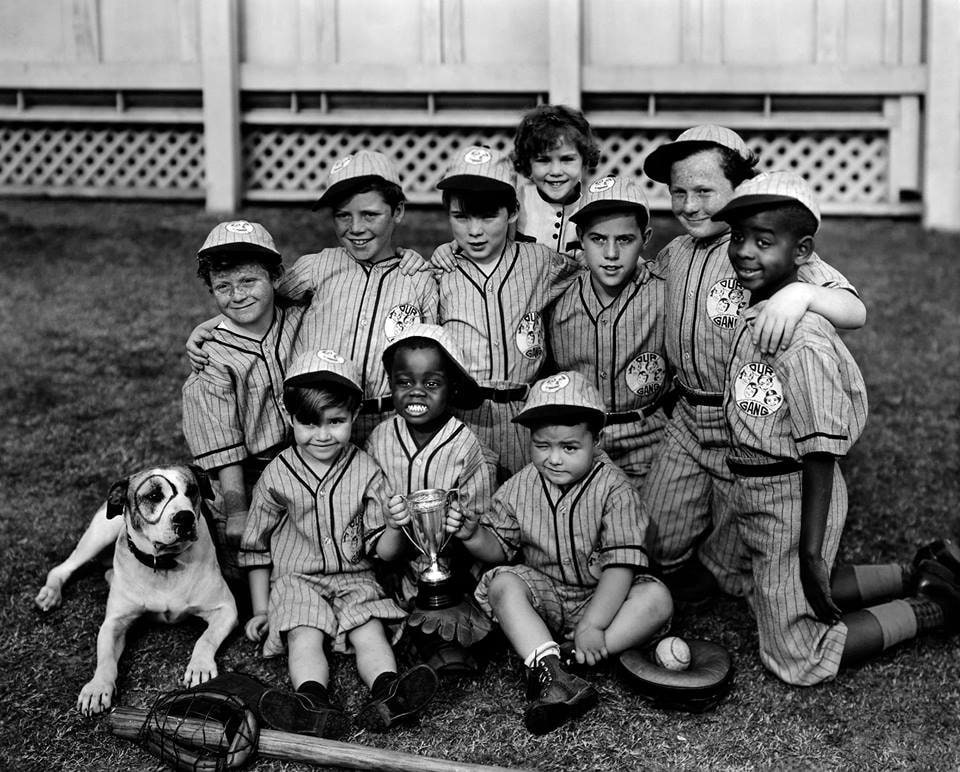 8 X 10 Photo Vintage the Little Rascals Our Game Comedy Baseball Team ...
