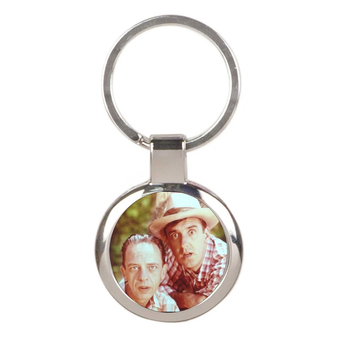 Andy Griffith Key Ring With Barney Fife and Gomer KEYCHAIN, KEY Ring ...