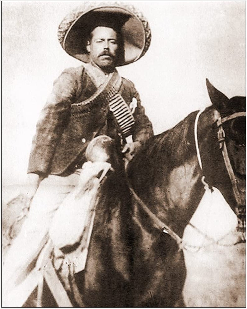 Mexican Revolution Poncho Villa on His Horse 8 X 10 Photo - Etsy