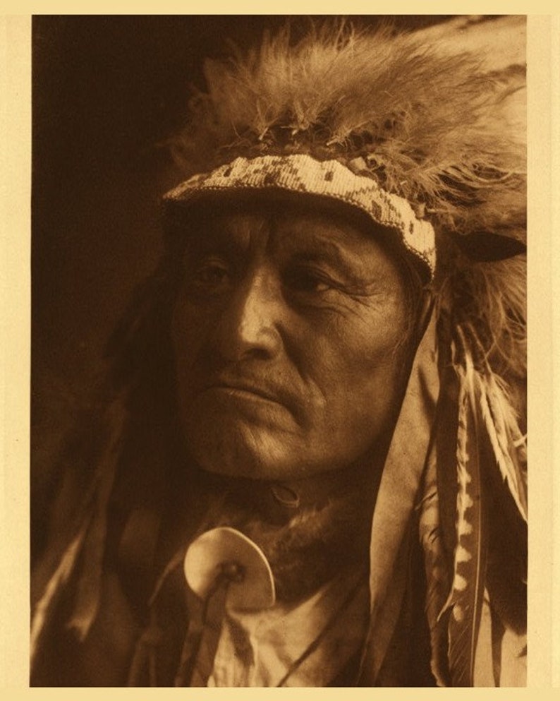 Set of 7 Famous Indian Chiefs 8 X 10 Photos Native American - Etsy