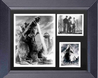 Framed Godzilla Art - Etsy
