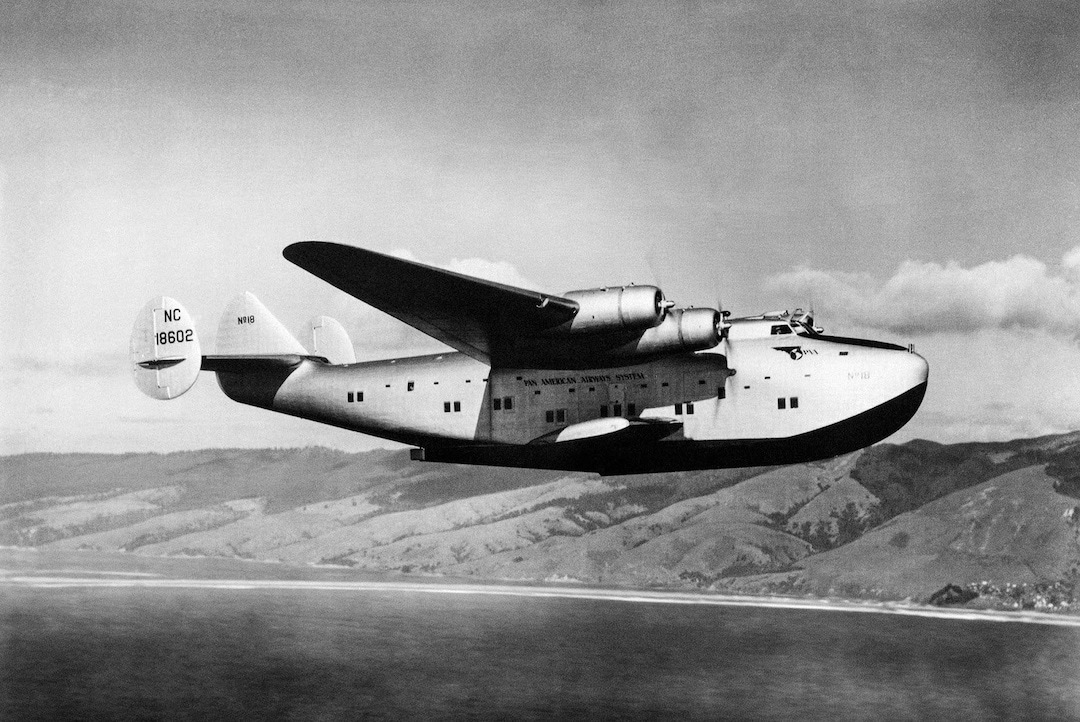 Boeing 314 PAN AM CLIPPER 1935 8 X10 Photo - Etsy