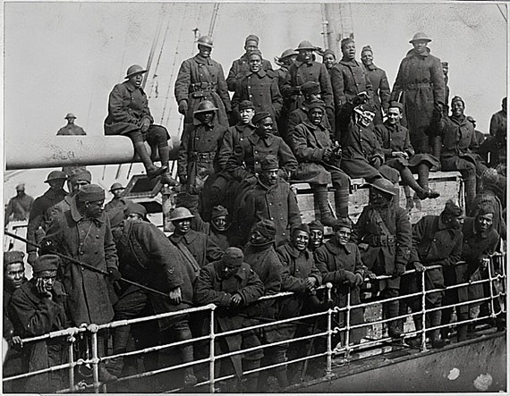 WWI Soldiers Coming Home. 8 X10 Photo African American | Etsy