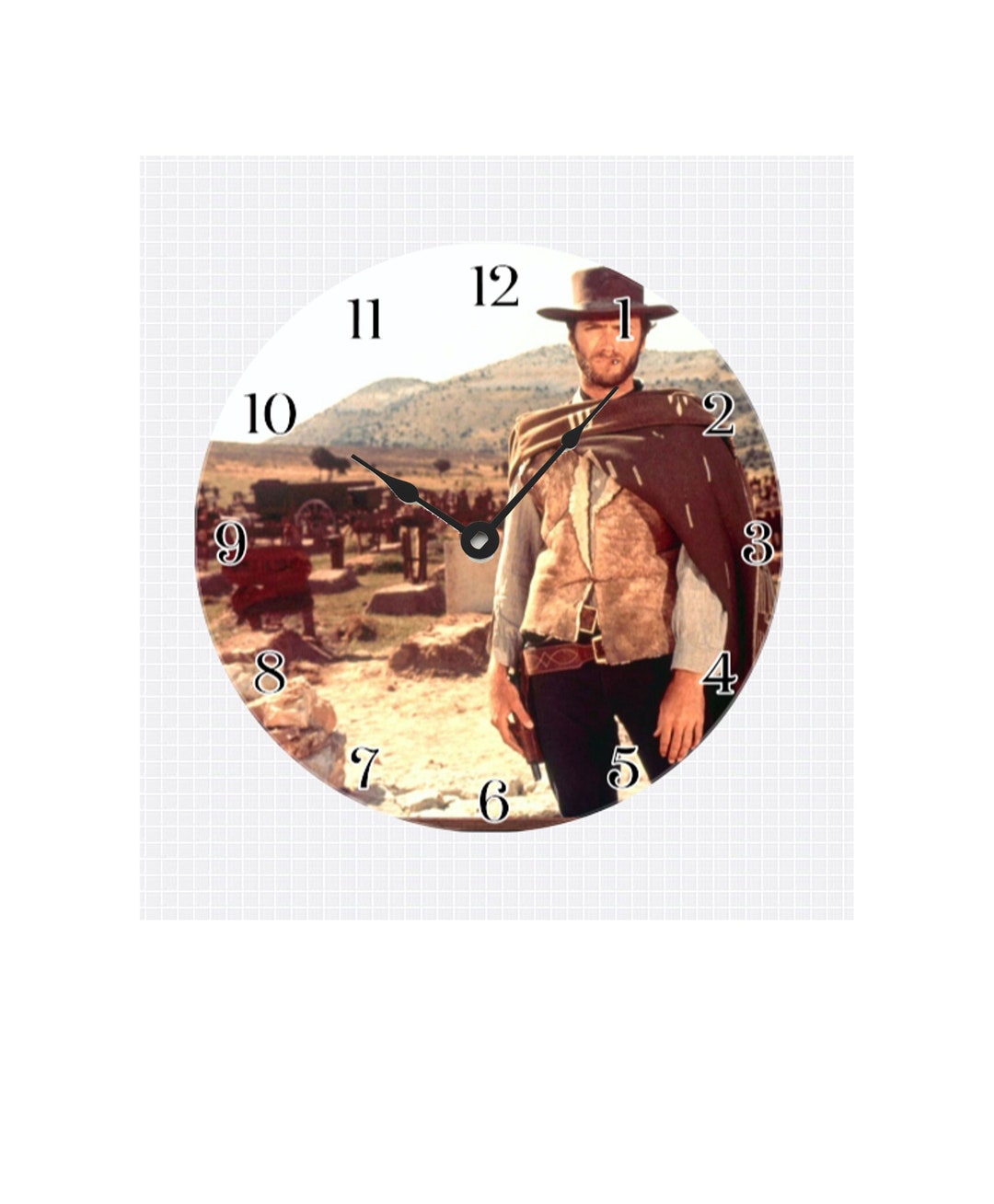 Good Bad and the Ugly Wall Clock 16 Vintge Art Solid - Etsy