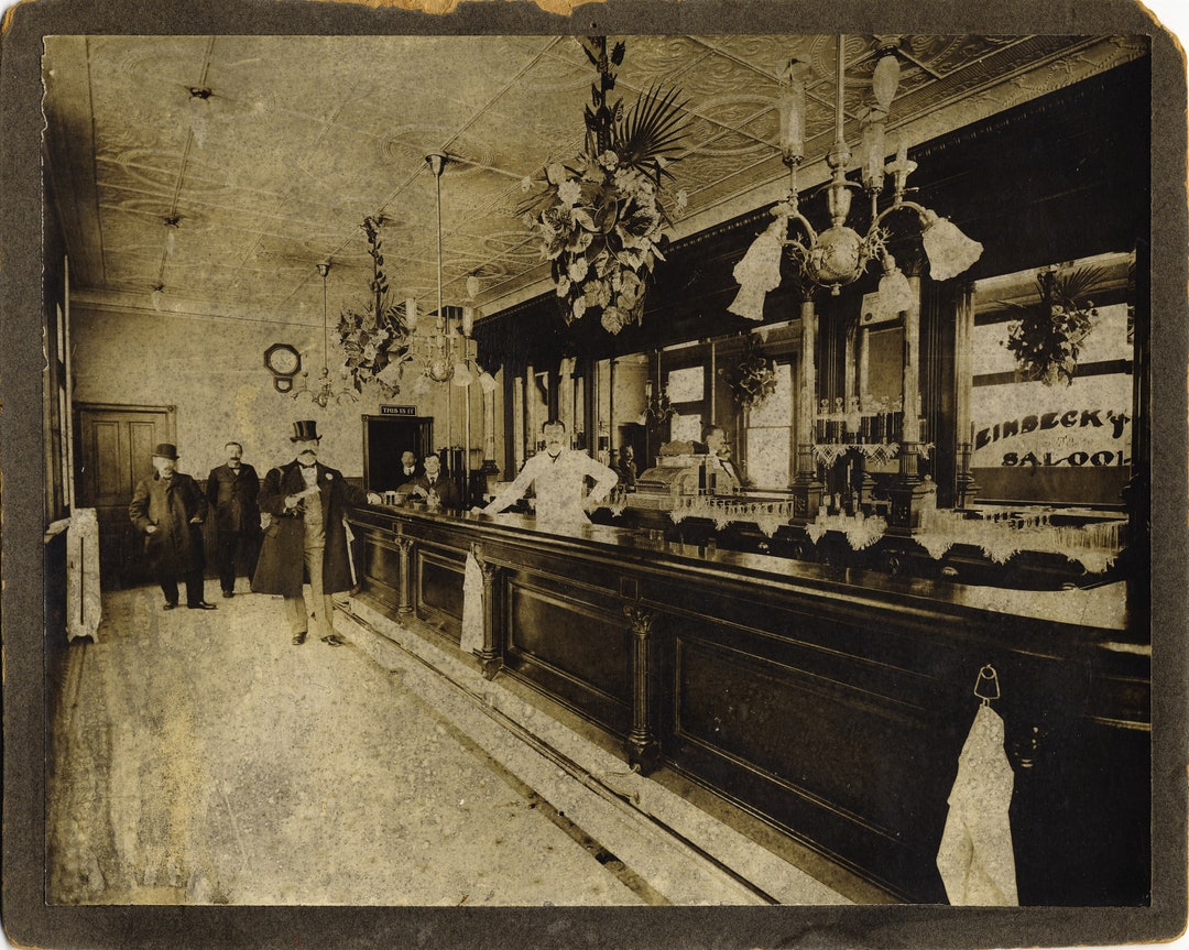 Cowboys Old West Saloon Old West Photo 8 X10 Photo - Etsy