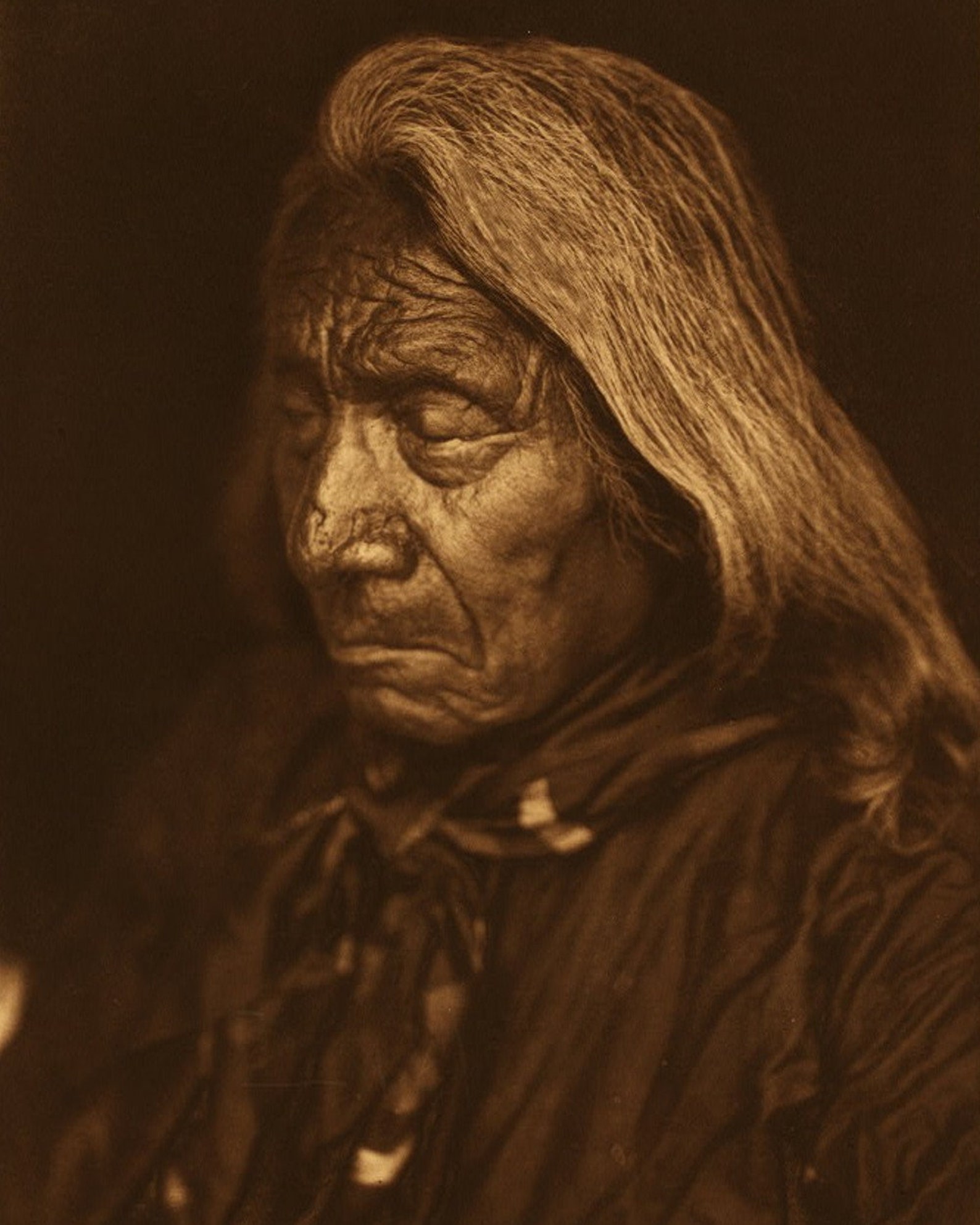 Native American Indian Chief Red Cloud Sepia Tone 8 X 10 Photo - Etsy