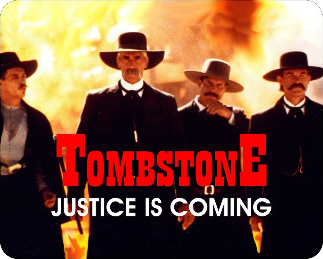 Tombstone Doc Holliday Mouse Pad Photo Mousepads Classic Old West ...