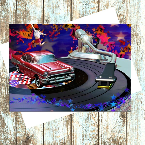 Muscle Car Christmas Cards - Etsy