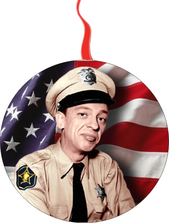 Barney Fife Mayberry RFD Set of 4 Christmas and Holiday | Etsy