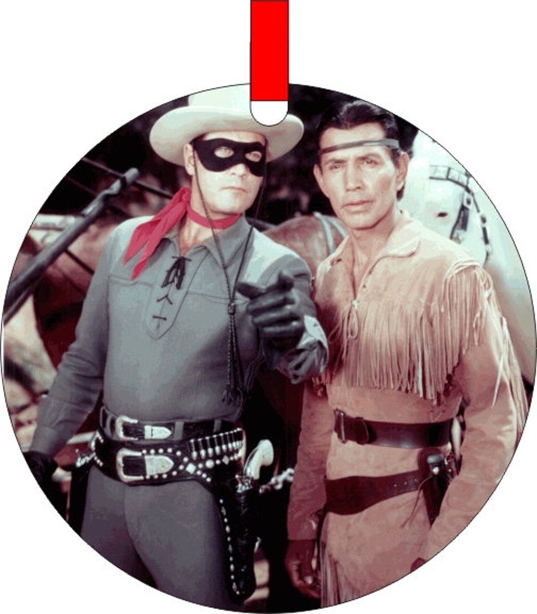 Buy 2 Get 1 FREE Lone Ranger and Tonto Christmas and Holiday Ornament ...