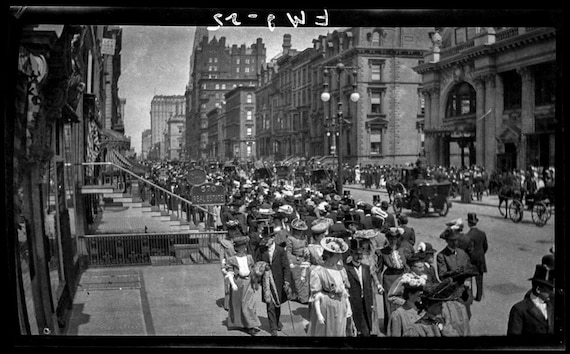 8 X 10 Photo Vintage Streets of New York 1905 Location Unknown | Etsy