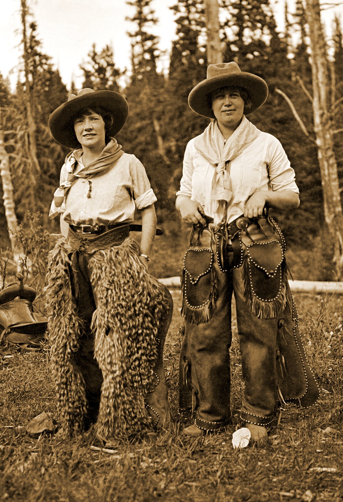Rodeo COWGIRLS in Chap 1930s 8 X10 Photo - Etsy