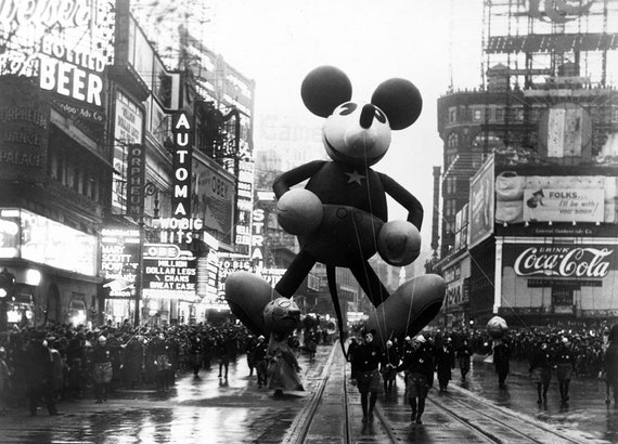 Macys First Ever Thanksgiving Day Parade 8 X 10 Photo | Etsy