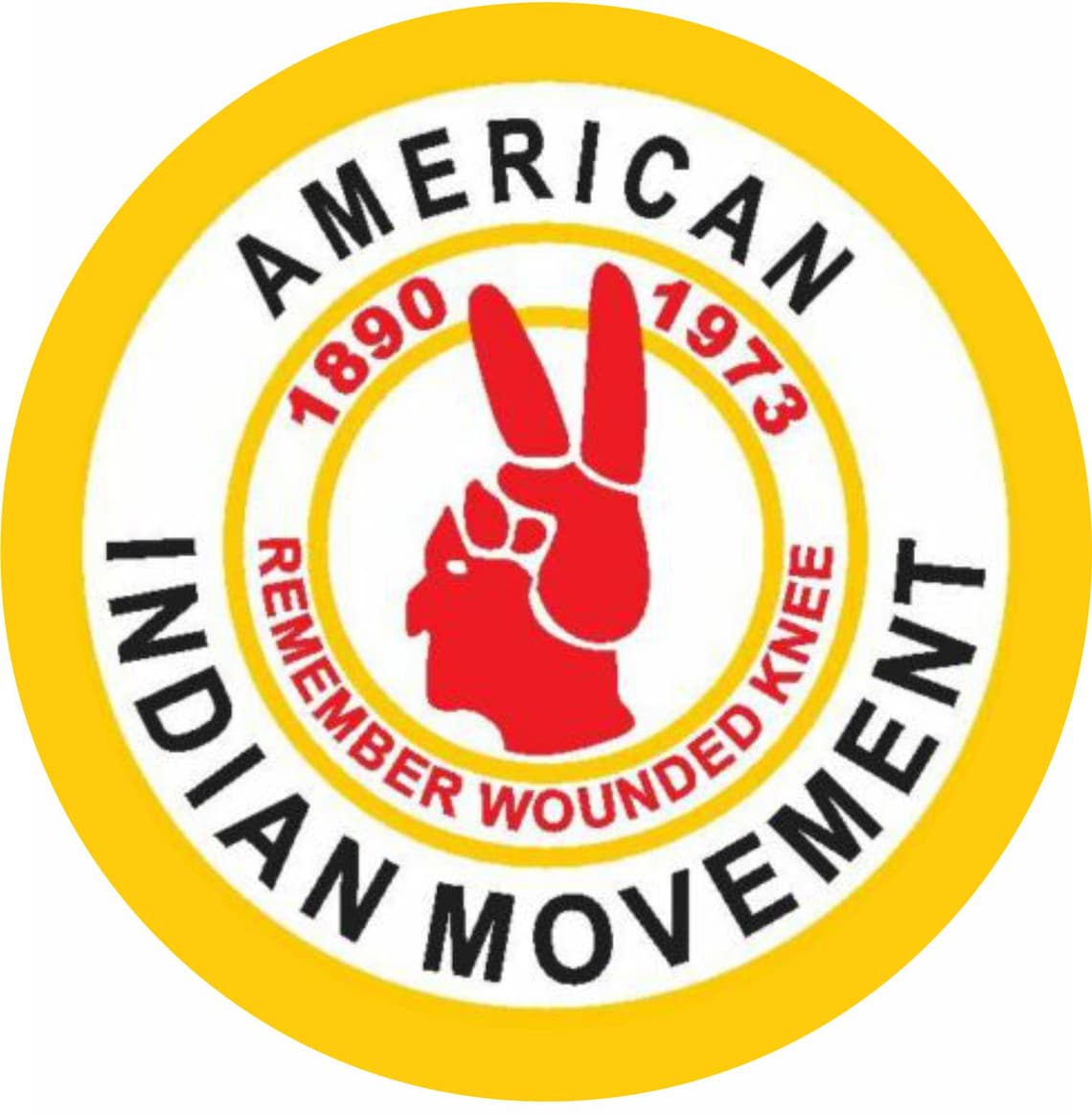 American Indian Movement A 3 Patch Native American | Etsy