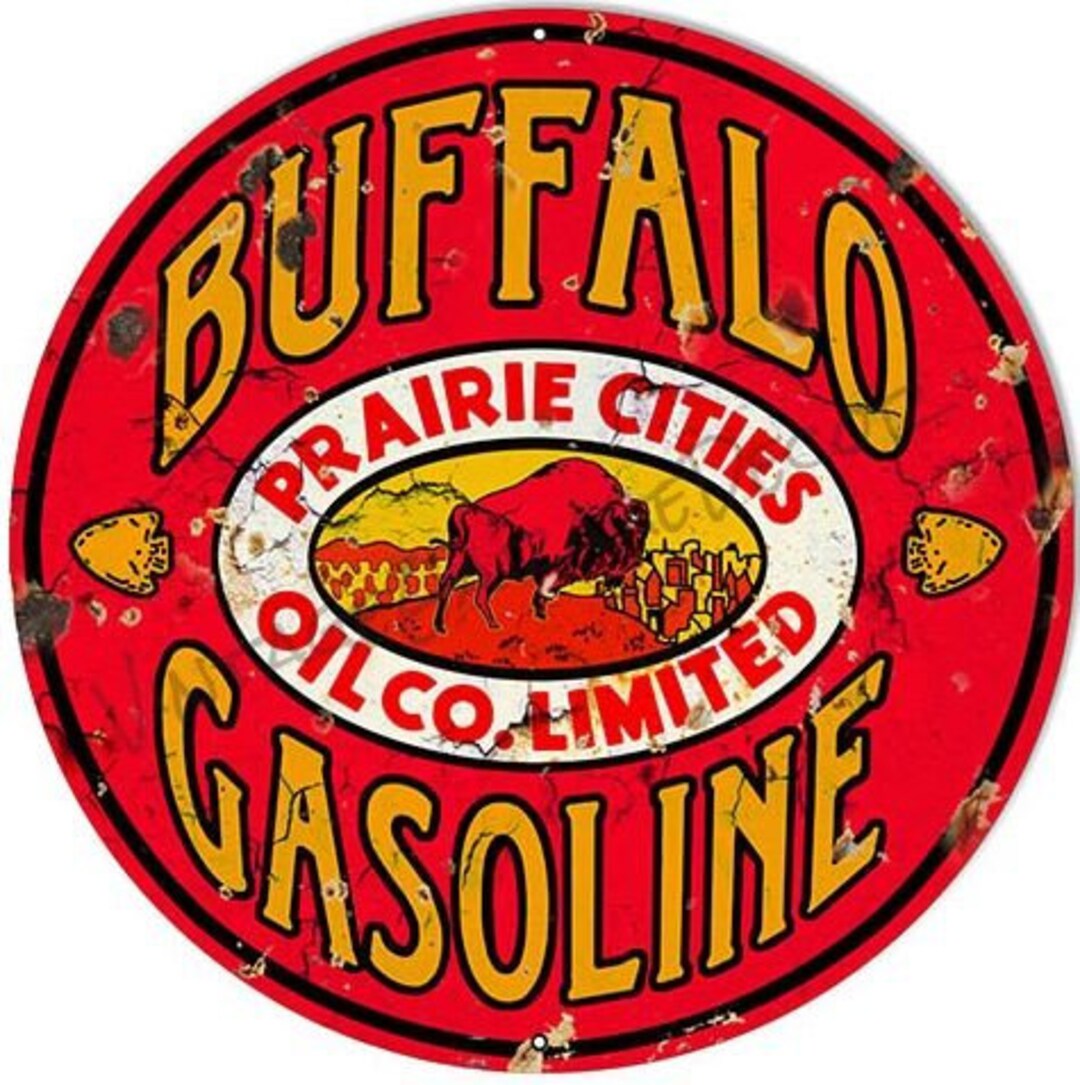 Vintage Old Gasoline Signs Set of 5 Christmas and Holiday Ornament ...