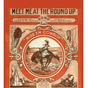 Vintage Pendleton Roundup and Rodeo Poster 12 X18 Inches Retro Print ...