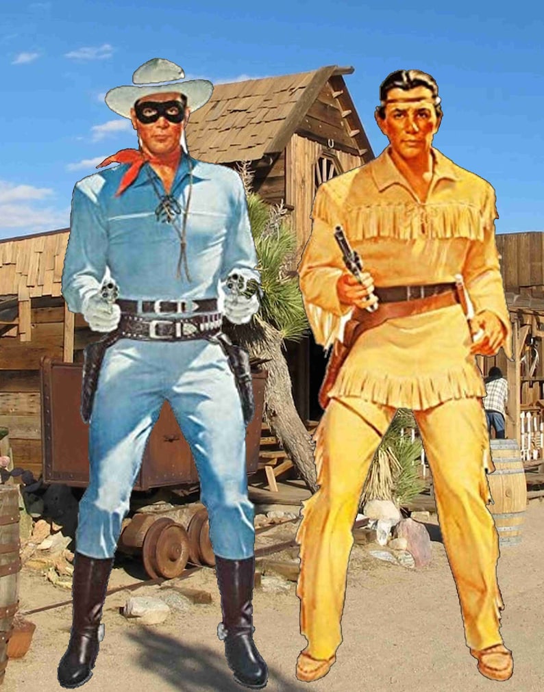 The Lone Ranger and Tonto 8 X10 Photo - Etsy