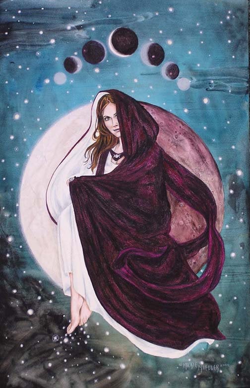 Deity Reading the Goddess Offers a Message on Your Fortune, Prosperity ...