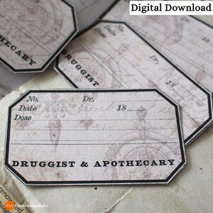 Dark Academia Botanical Junk Journal Kit, Printable, Digital, Download ...