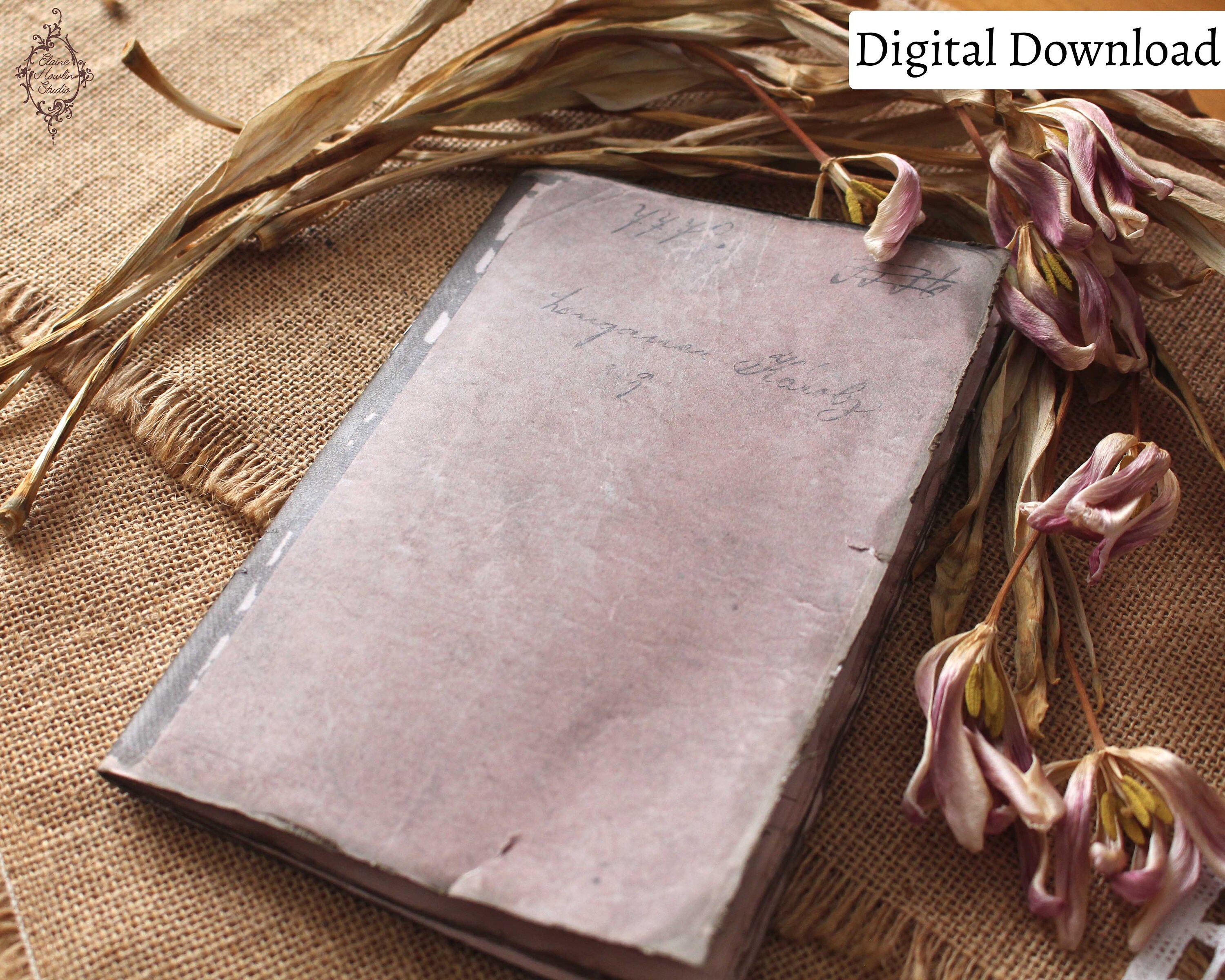 Rustic Vintage Junk Journal Kit Digital Download Shabby - Etsy