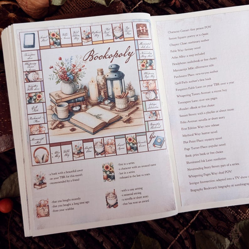 Ultimate Bookworm's Dream: Printable Cozy Reading Journal Kit (digital ...