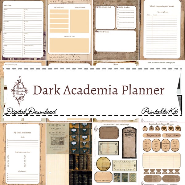 Dark Academia - Etsy