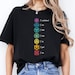 Seven Chakras T-shirt Chakra Tshirt Spiritual T-shirt Chakra ...
