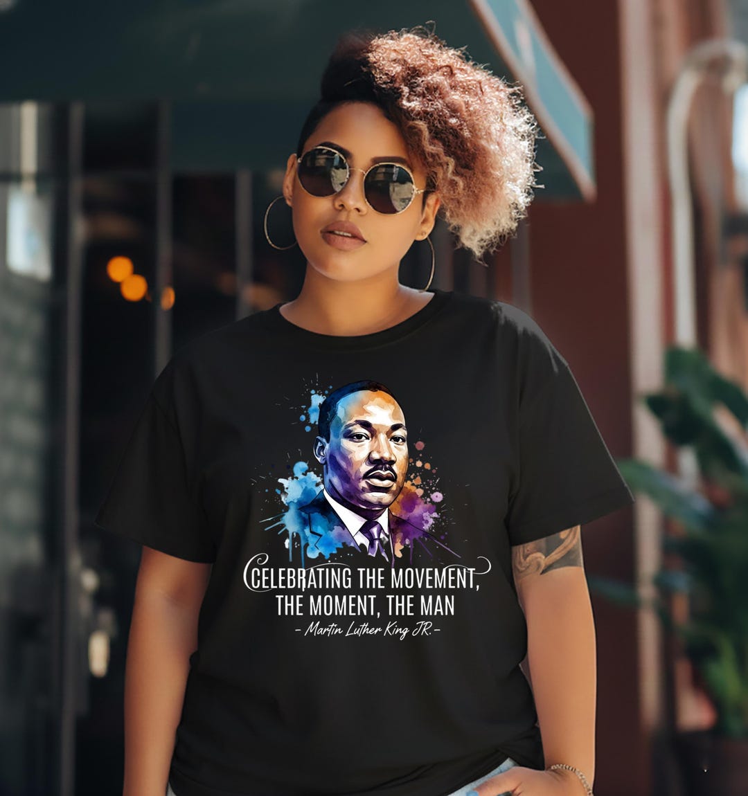 Martin Luther King Shirt, Celebrating the Movement the Moment and the ...