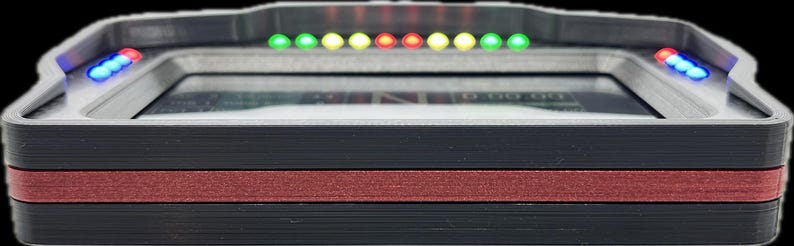 DDU 6 Sim Racing 5'' Dash Display With Leds Fanatec Simucube Moza ...